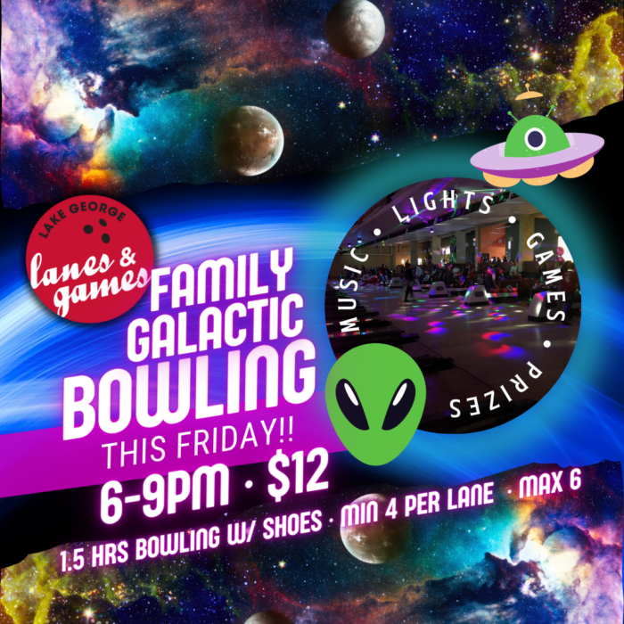 Copy of Family Galactic Bowling | Lake George Lanes & Games